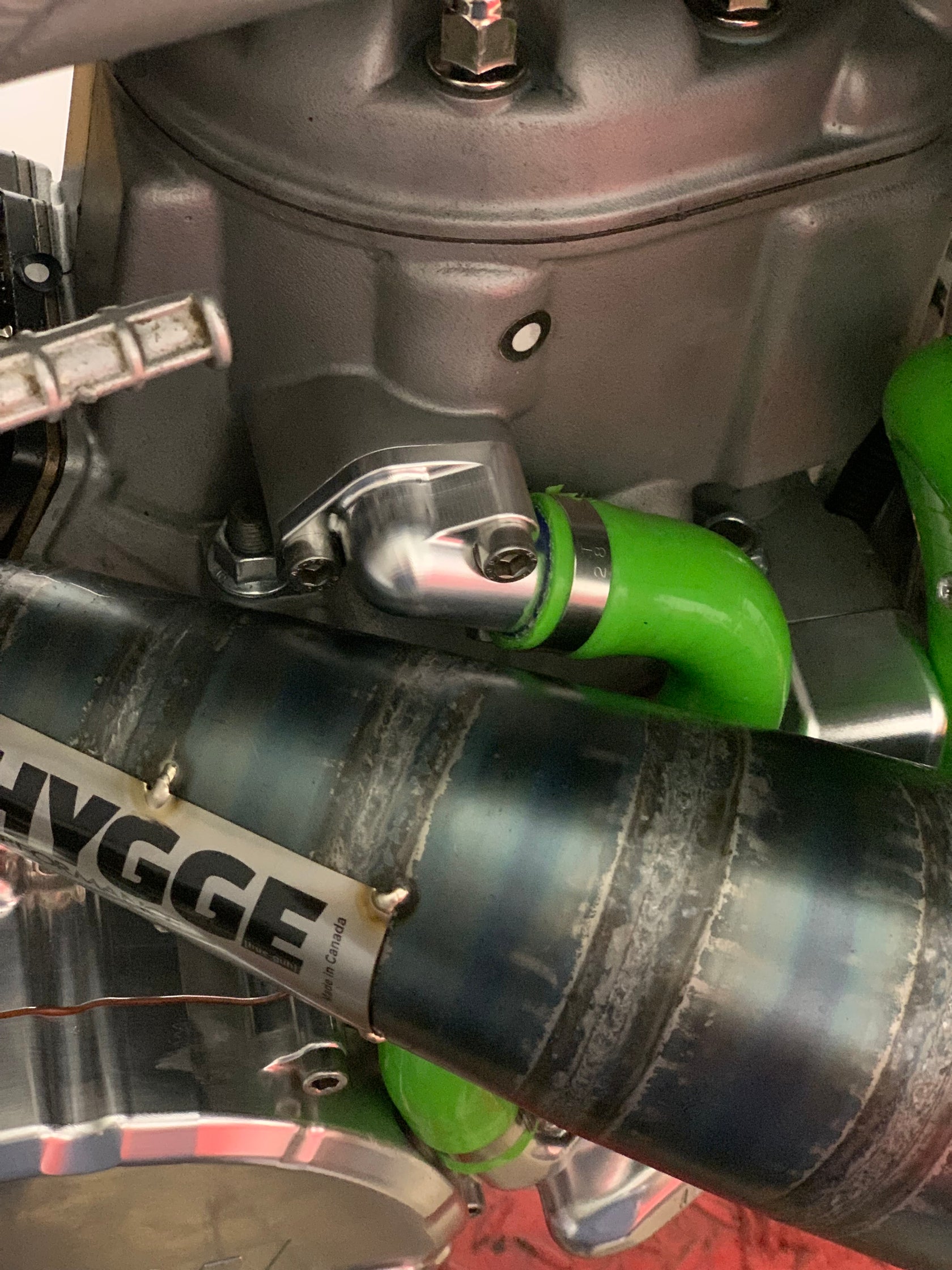 1985+ KX500 Coolant Inlet Elbow- Aluminum Frame Application – 🏁Two ...